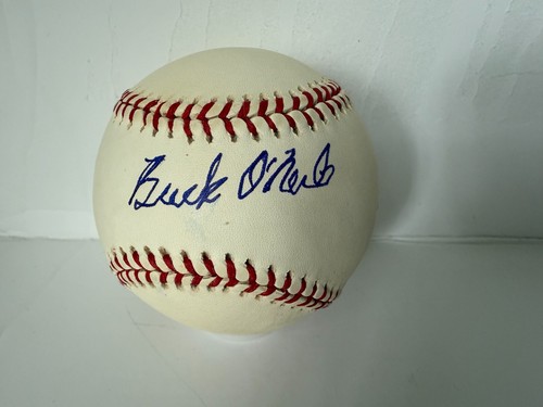 Buck O'Neil, MLB HOF, Autographed Baseball, Negro League | eBay