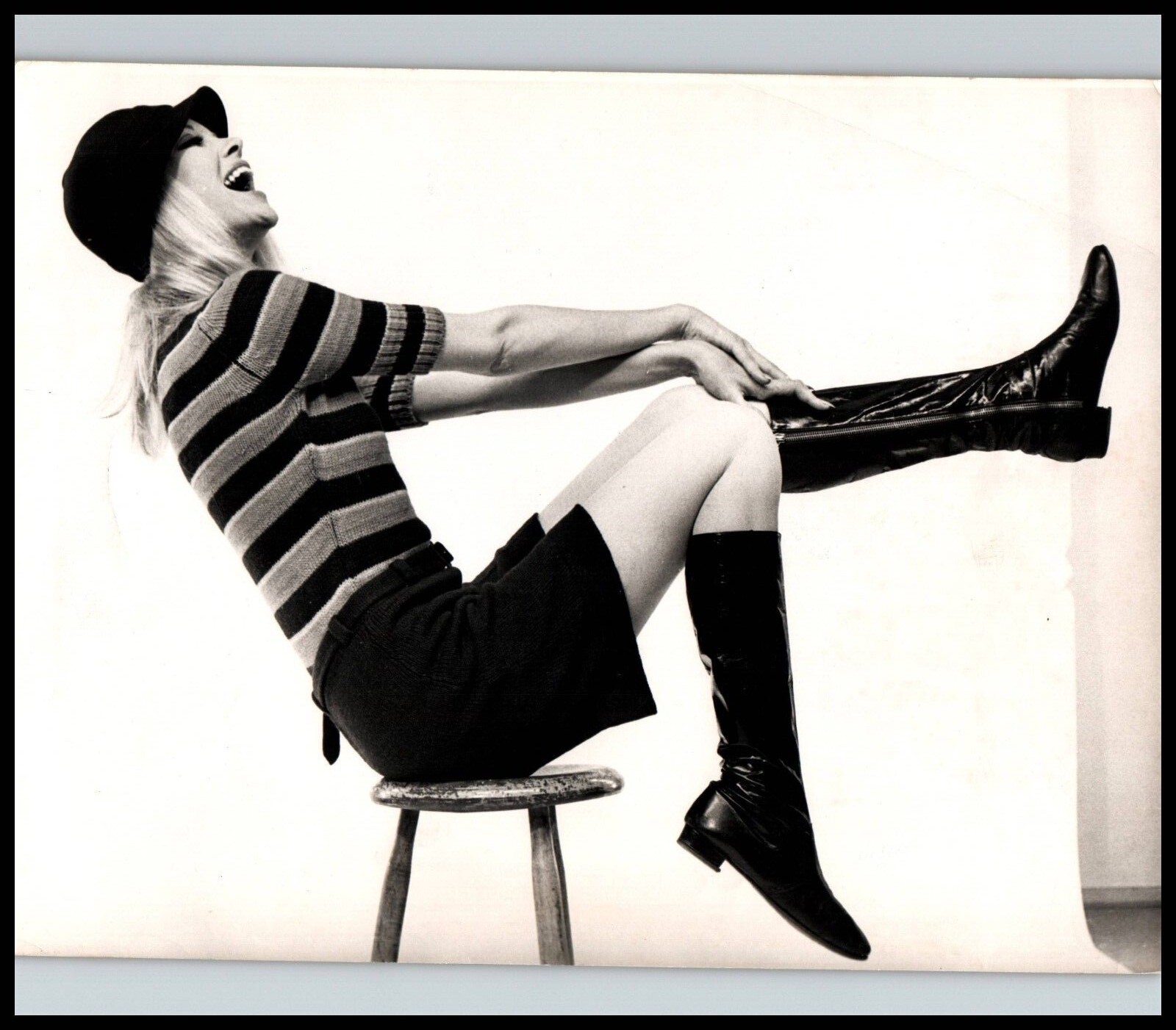 CHEESECAKE MODEL FASHION STUDIO PORTRAIT LARS HANSEN 1970 ORIGINAL ...