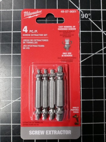 Milwaukee 49-57-9001 M2 Steel Screw Extractor Set 4Pc for sale online ...