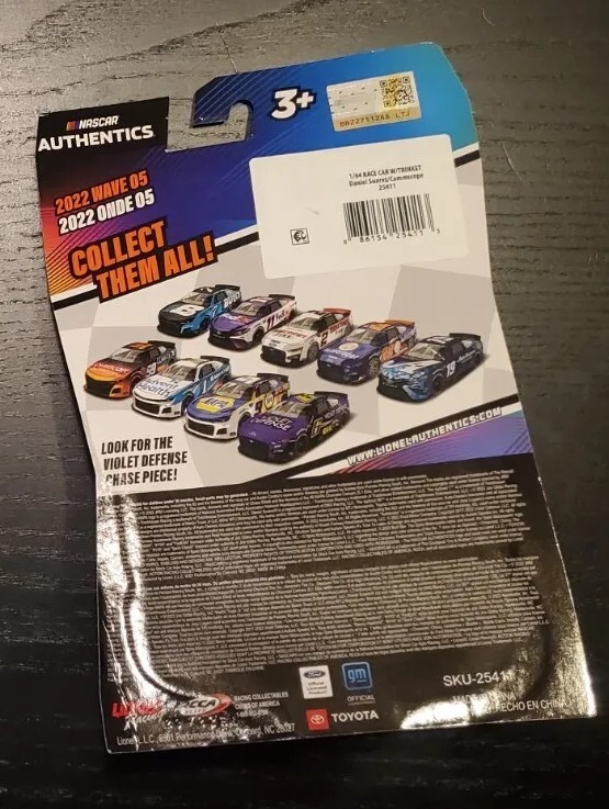 Daniel Suarez #99 Nascar Authentics Next Gen 2022 Wave 5 Nascar 1:64 ...