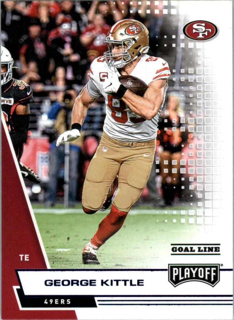 2020 Panini Playoff - George Kittle #109 Goal Line for sale online | eBay