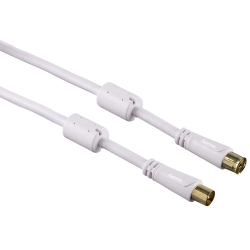 Hama 10m Câble D'Antenne 100db Câble Coaxial 4K HD TV LED LCD Oled ...