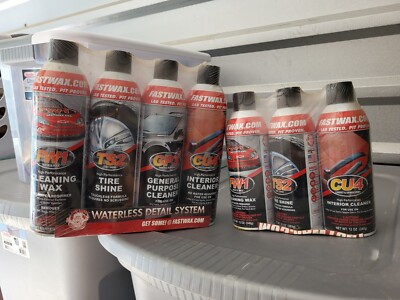 Lot of 7 Cans - Fastwax.com Products - 17.5 oz. Fast Wax Cans | eBay