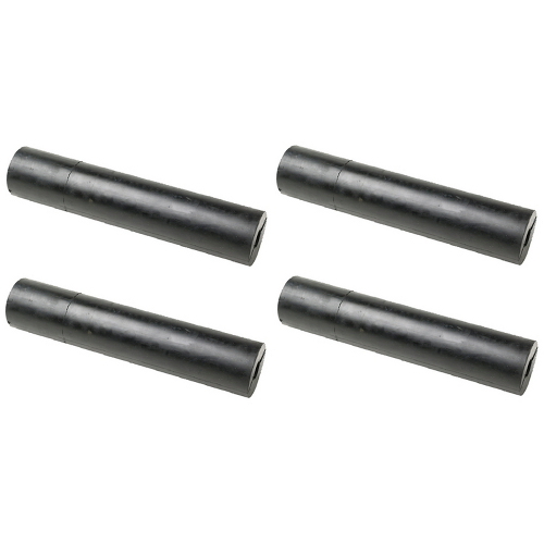 4 Pack 12" Mounting Width Boat Trailer Black Molded Rubber Side Guide ...