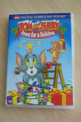 TOM AND JERRY PAWS FOR A HOLIDAY DVD NTSC Region 1 Digital Surround ...
