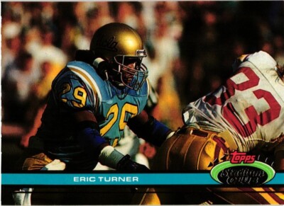 1991 Stadium Club #250 Eric Turner Rookie RC UCLA NrMt+ | eBay