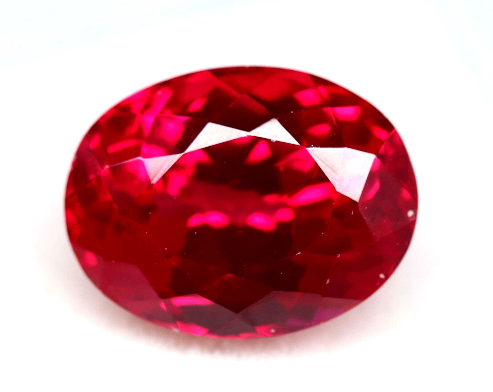 9.60 Ct SGTL Certified Natural Burma Mogok Blood Red Ruby Oval Loose ...