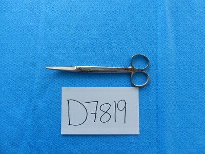 D7819 Pilling Weck Surgical Curved Blunt Tip Scissors 17cm Overall ...