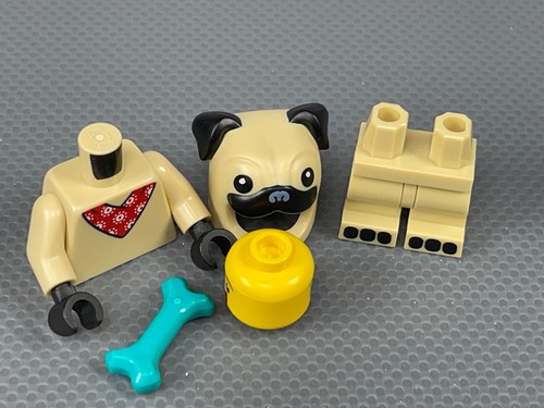 LEGO Pug Costume Guy Collectible Minifigure Series 21 CMF 71029 Minifig ...