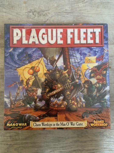 Warhammer Man O War Plague Fleet Box Complete Untouched Sealed NOS OOP | eBay