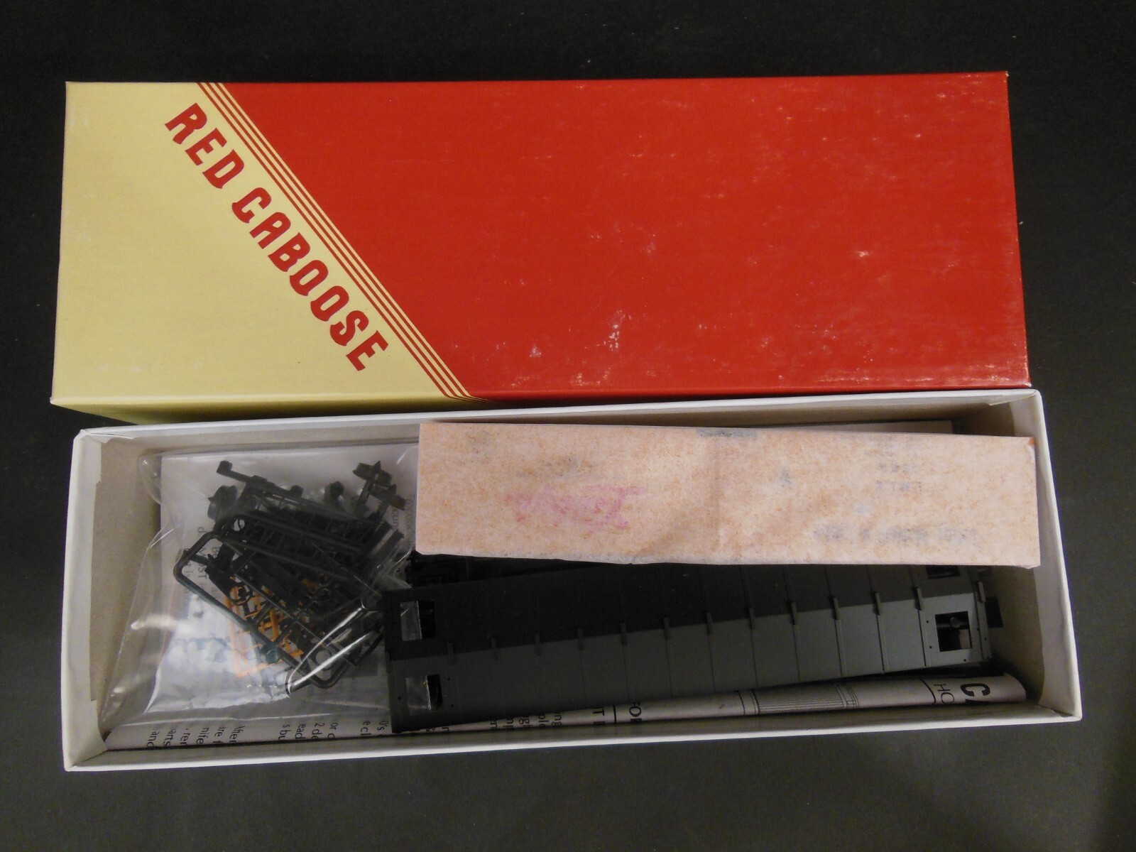 HO SCALE RED CABOOSE RC 4425-1 LIBBY'S REEFER CRAFTSMAN KIT | eBay