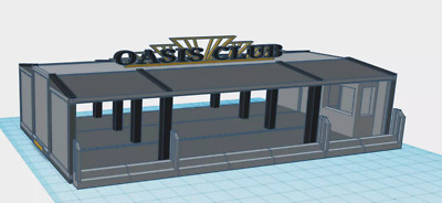 Funfair Fairground - 1:50 Scale Lowered Arcade - UK - Unpainted Kit ...