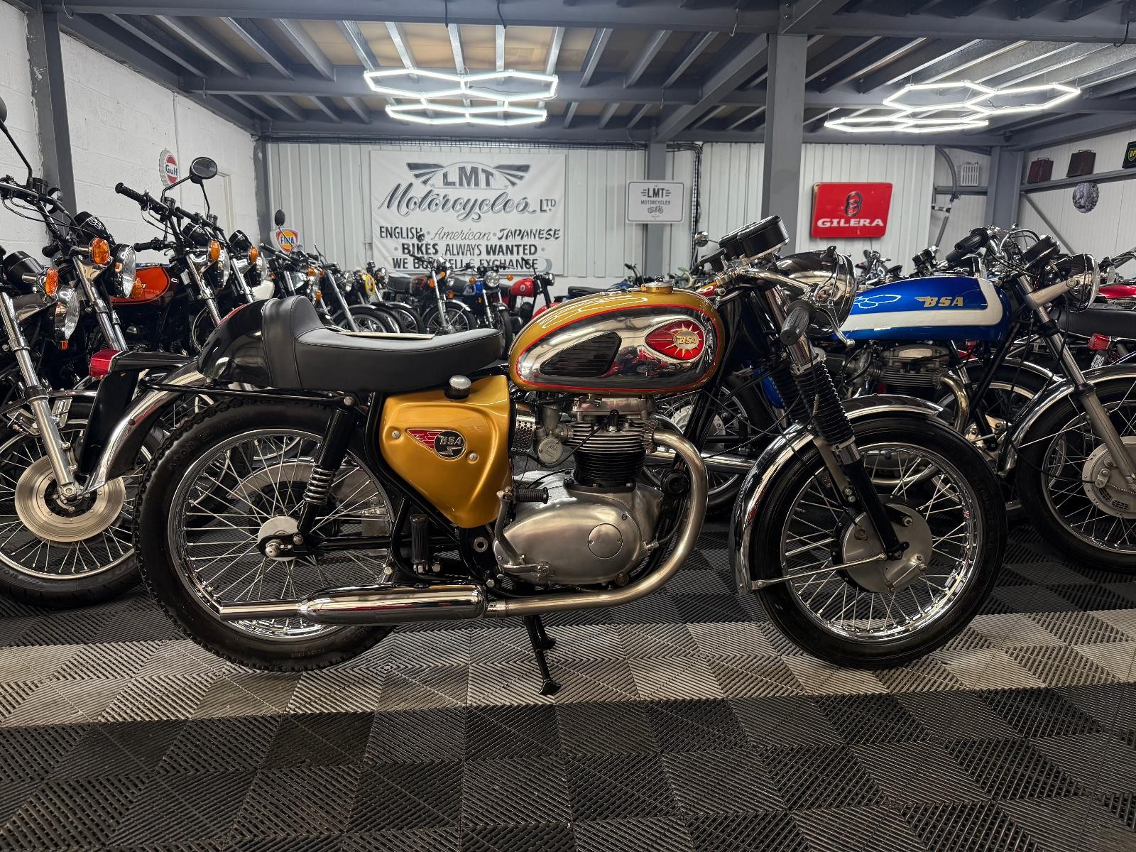 1965 Bsa A65 Lighting Clubman 650 Genuine One Of 200 Made Very Rare ...