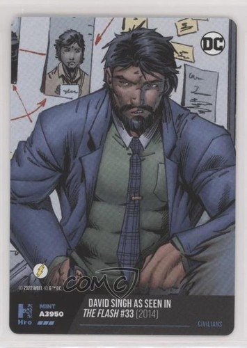 2022 HRO DC Comics Civilians David Singh 0a3 | eBay