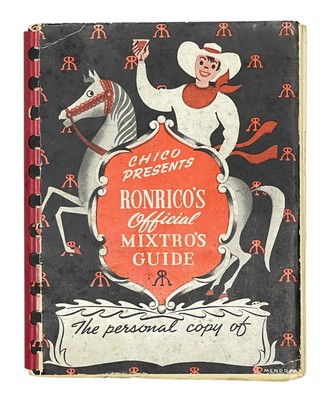 Chico Presents Ronrico's Official Mixtro's Guide / 1950 | eBay