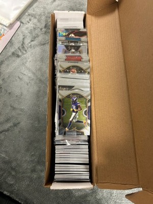 Bulk Football Card Football Lot 450+ Count Box Random Rookie/Vet Base ...