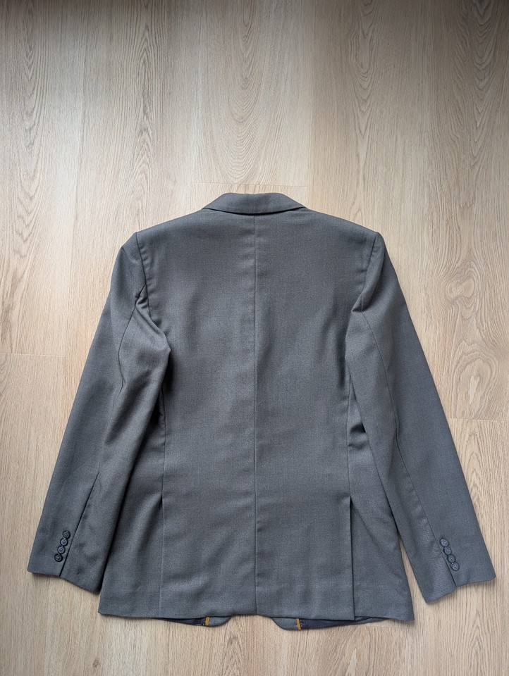 Luxury Brioni Exclusive Hand Craft Suit Mens Grey 2 Piece Suit Sz 46 S ...