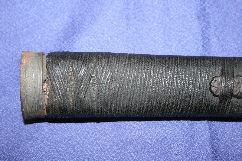 Tsuba Imperial Japanese Army Type 3 military sword handle Iron base ...