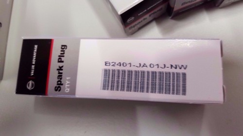 NEW NISSAN VALUE ADVANTAGE SPARK PLUGS(B2401-JA01JNW) SET OF 6 | eBay