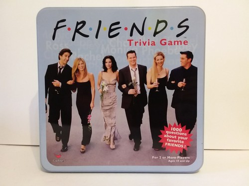 FRIENDS Trivia Game In Collectible Tin COMPLETE 2002 - A7 | eBay