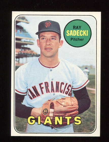 1969 Topps Baseball #125 Ray Sadecki Card - NMMT | eBay