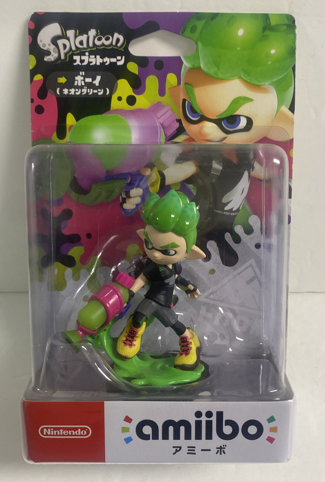 NEW! Inkling Boy amiibo (Splatoon series) Nintendo Switch 3DS | eBay