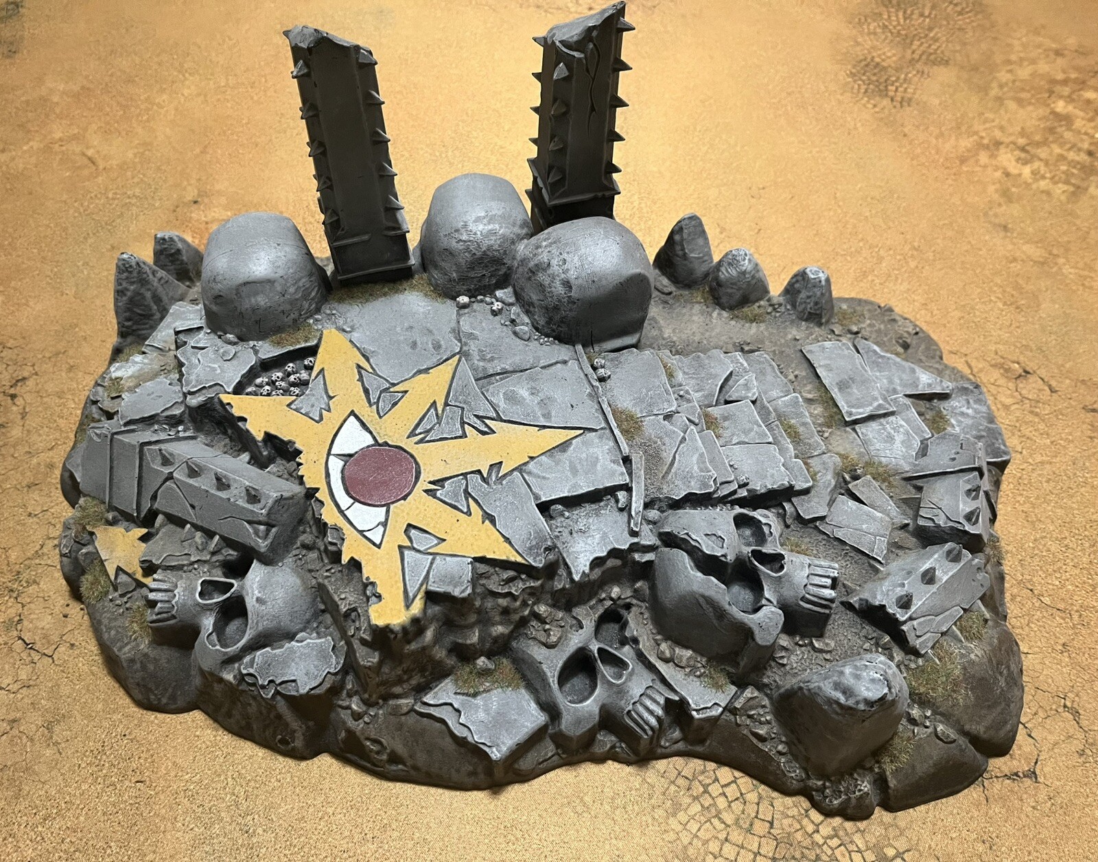 Warhammer AOS 40K - Temple Of Skulls Chaos Monument - OOP Painted | eBay