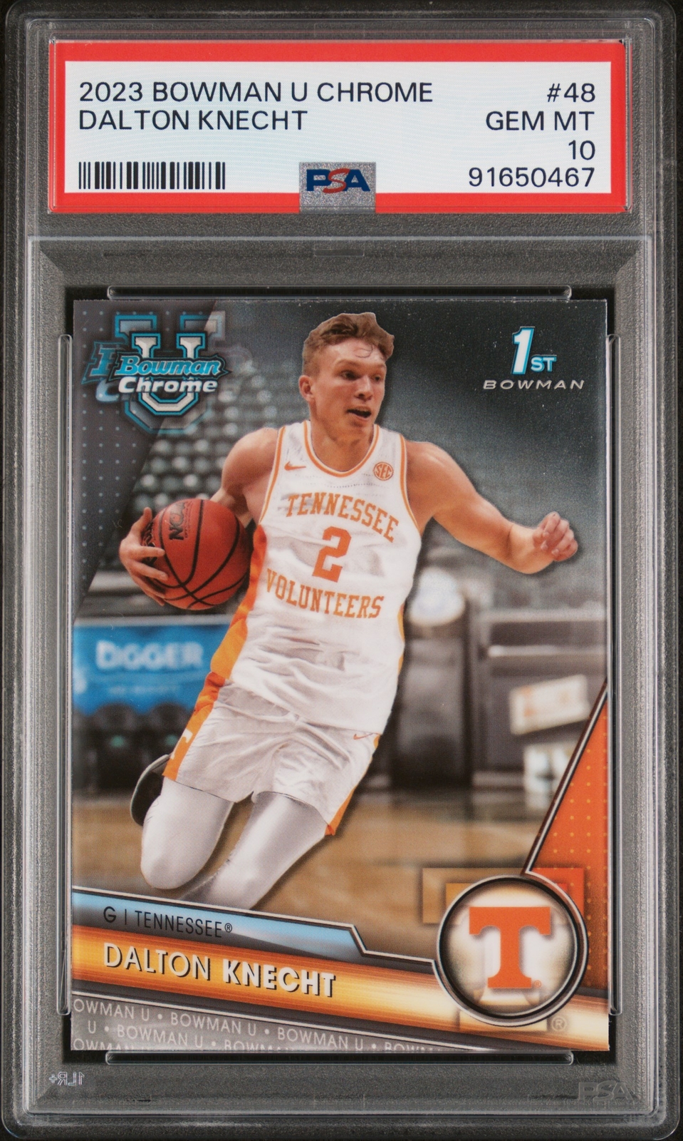 2023 BOWMAN UNIVERSITY CHROME #48 DALTON KNECHT ROOKIE RC PSA 10 | eBay