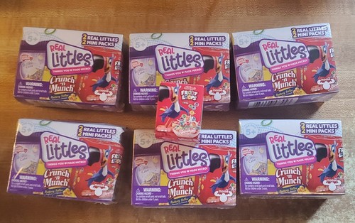 6 Sealed Shopkins Real Littles Micro Mart Mystery Mini Packs Blind ...