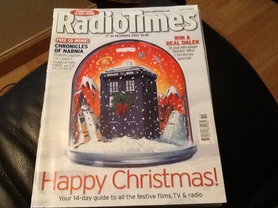 RADIO TIMES CHRISTMAS EDITION 17 DEC 2005 - 30 DEC 2005 . MINT ...