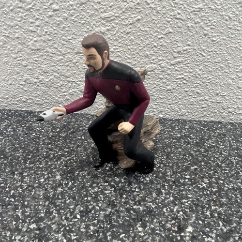 Hallmark Keepsake 1996 Star Trek Commander William T Riker Figure ...