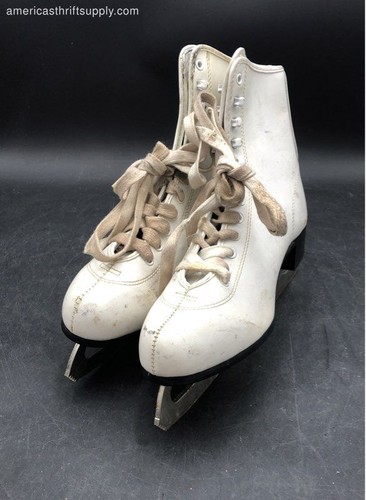 Imperial Women's White Figure Skates - Size 9 2/3 | eBay
