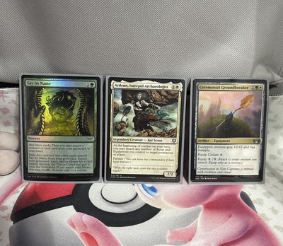Ardenn, Intrepid Archaeologist Foil Etched Commander Legends MTG + 2 ...