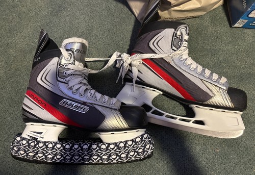 Bauer Skates Mens Light speed Pro Vapor X 2.0 Black Red Grey | eBay
