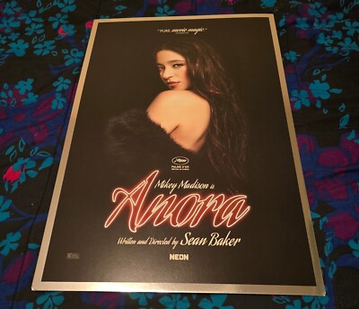 ANORA - ORIGINAL SS OPENING NIGHT POSTER - 13" X 19" - MIKEY MADISON | eBay