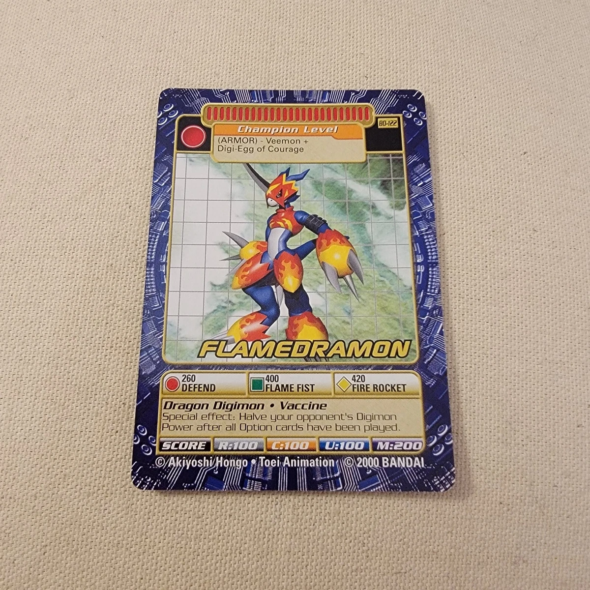 Flamedramon Card