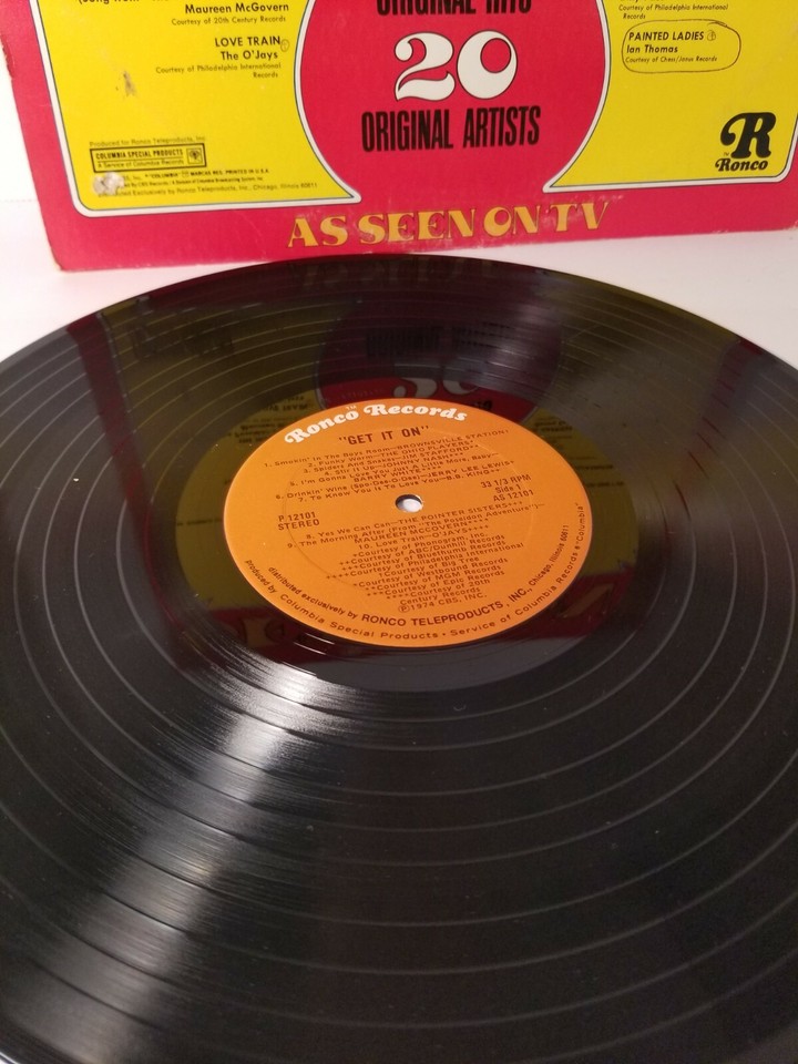Ronco Records Get It On LP 1974 compilation | eBay
