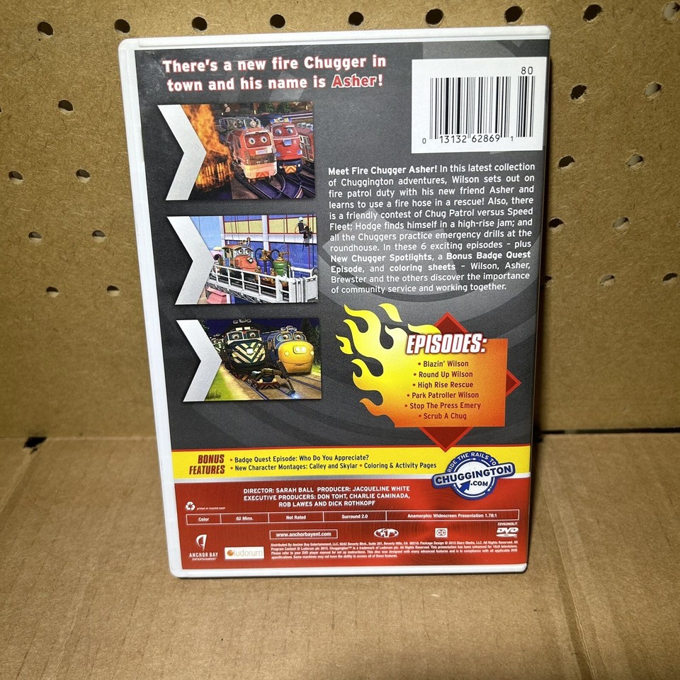 Chuggington: Fire Patrol Rescue - DVD - 📀 Free Shipping 13132628691 | eBay