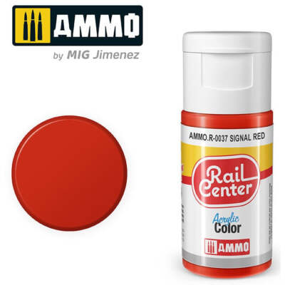 Ammo Mig Rail Center Signel Red (15ml) | eBay