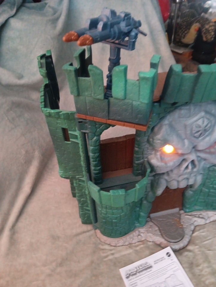 Masters of the Universe 200x Castle Grayskull Tested MOTU 2002 He-Man ...