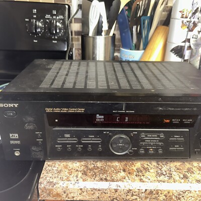 Sony STR-DE485 Receiver 5.1 Channel Home Audio AM/FM HiFi Stereo Tuner ...