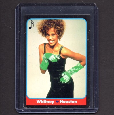 WHITNEY HOUSTON 1993 Masters Cards Edition Le Bellissime Music Card ...