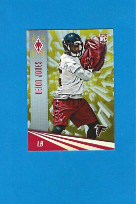 2016 Panini Phoenix Rookies Yellow Serial #01/25 Deion Jones #176 ...