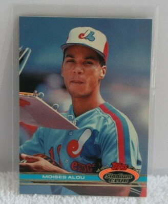 1991 Topps Stadium Club Baseball Card #31 Moises Alou | eBay