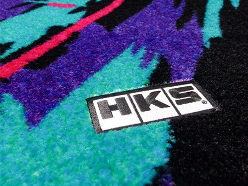 HKS Genuine OEM 50th FLOOR MAT FRONT SET OIL COLOR For RHD GXPA16 GR ...