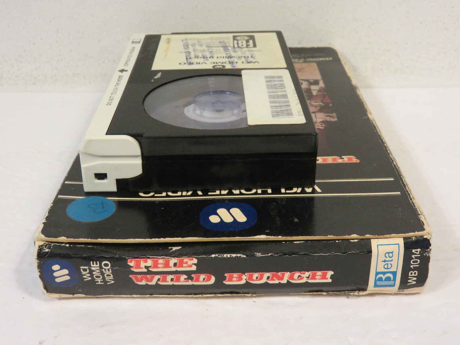 THE WILD BUNCH WCI WARNER BROS HOME VIDEO BETA BETAMAX NOT VHS BIG BOX ...