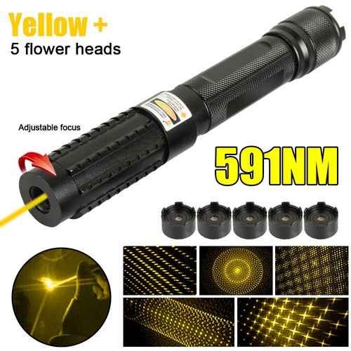 591nm Golden Yellow Laser Pointer (Wicked Lasers Style - Near 589nm ...