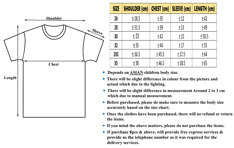 Children Short Sleeve *BEAR SONGS* Printing Casual T-Shirt UNISEX ...