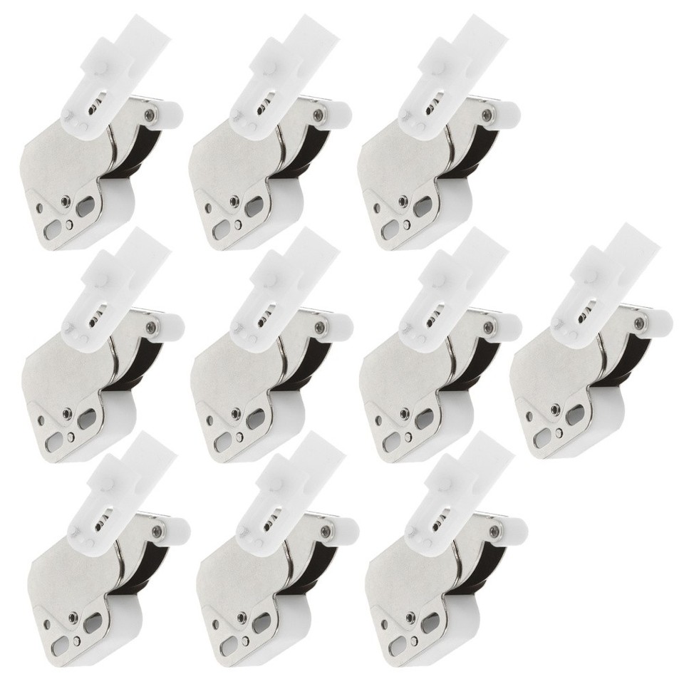 10 Pcs Spring Snap Elephant Trunk Lock Door Latch Cabinet Push to Open ...