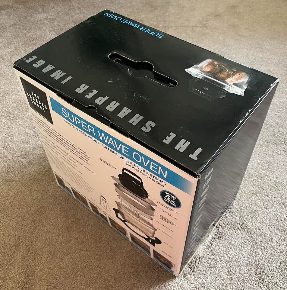 The Sharper Image Super Wave Oven 1300 Watt 16 Qt BRAND NEW UNUSED | eBay